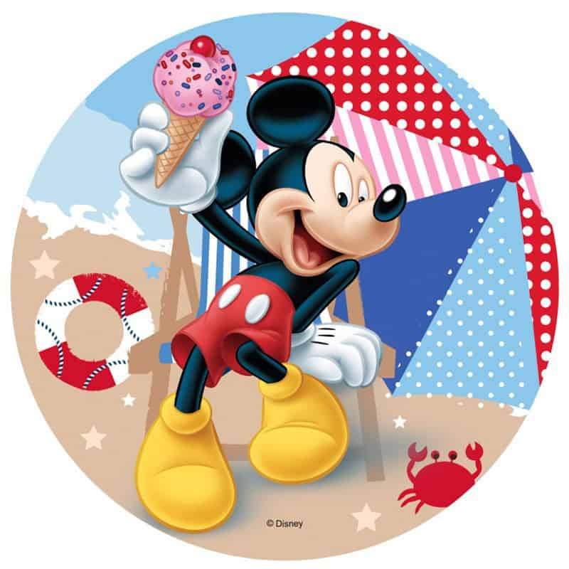 Edible image, edible wafer paper, A4 format, Mickey Mouse – Naty Shop